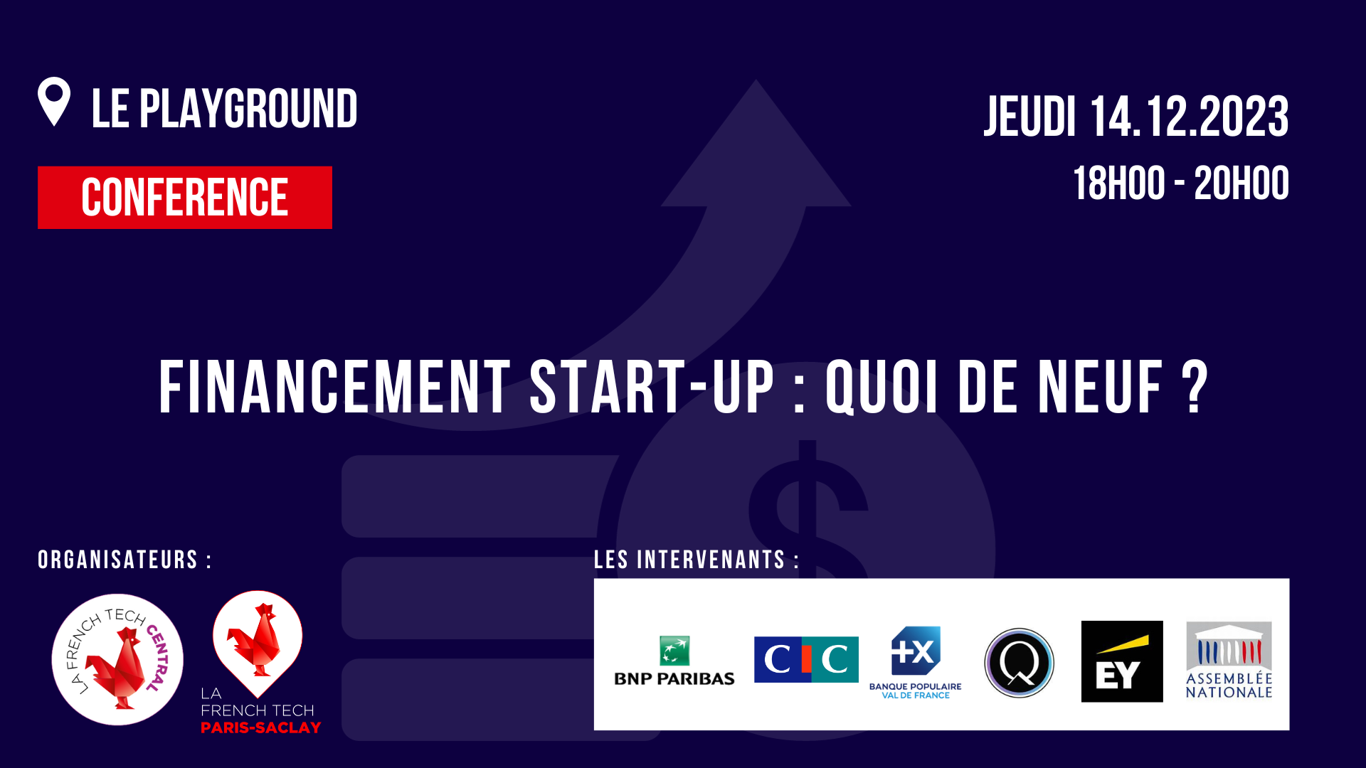 Financement start-up : Quoi de neuf ? | La French Tech Paris-Saclay
