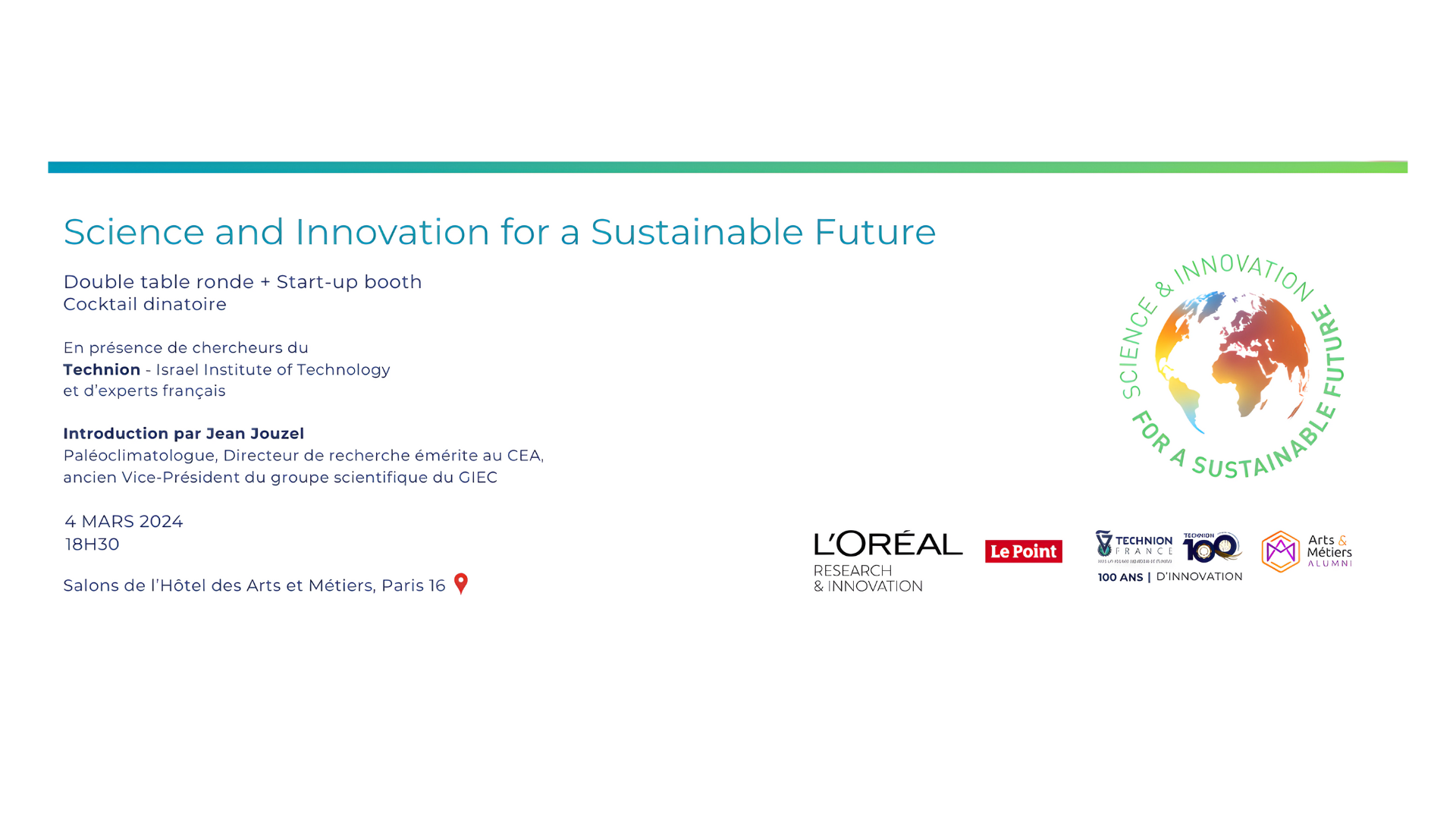 Science and Innovation for a Sustainable Future | La French Tech Paris ...